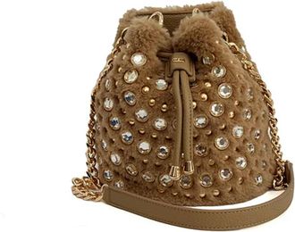 La Carrie Femme, Sacs, Beige, Taille: ONE Size Secchiello Andromeda