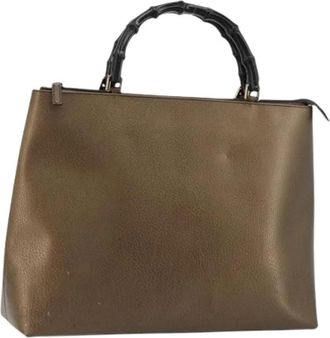 Gucci Pre-owned Vintage Hand Bag - - Pre-owned - Damen - Braun - ONE SIZE