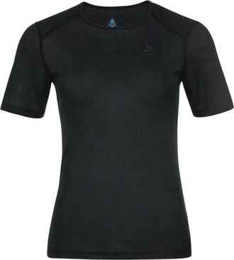 Odlo Femme, Sport, Noir, Taille: 40 FR Active Warm Base Layer Top