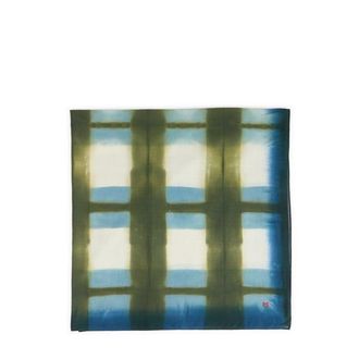 Moismont Foulard Yoko &agrave; carreaux en coton