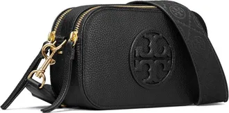 Tory Burch Miller Leather Crossbody Bag - Black