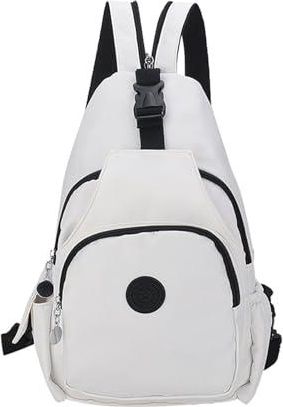 Generic Sac &agrave; poitrine de grande capacit&eacute; l&eacute;ger - Sac &agrave; bandouli&egrave;re &eacute;tanche pour les hommes, modifiable multi-poche | Construit &agrave; partir de mat&eacute;riau en nylon 