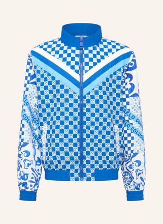 Carlo Colucci Carlo Colucci Tracksuit Jacke - Mosaic Legacy Fedrizzi blau