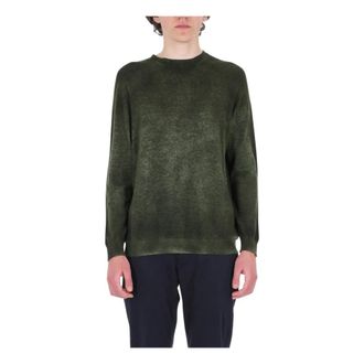 Avant Toi Reversible Rundhals-Pullover - - Knitwear - Herren - Gr&uuml;n - XL