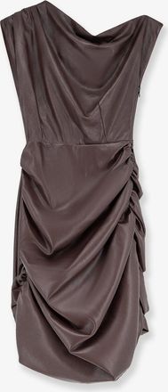 Actualee Short faux leather dress - ACTUALEE - gender_Woman