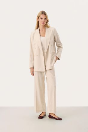 Part Two Blazer Classic fit Whitecap Gray white