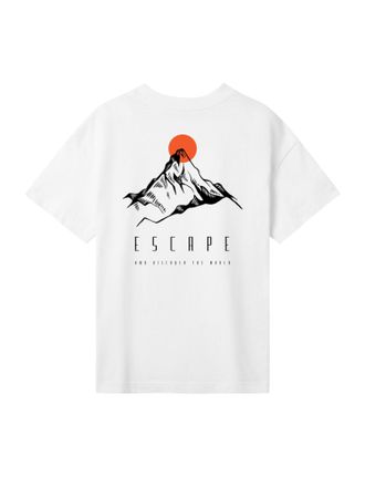 F4NT4STIC T-Shirt Escape Discover the World Mountain