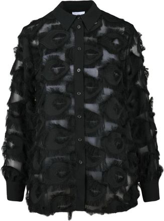 Marella Femme, Blouses et Chemises, Noir, Taille: 42 FR Douglas Shirt