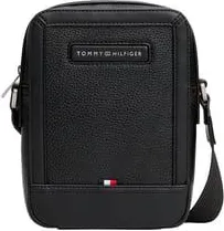 Tommy Hilfiger Sacoche reporter effet cuir grain&eacute;