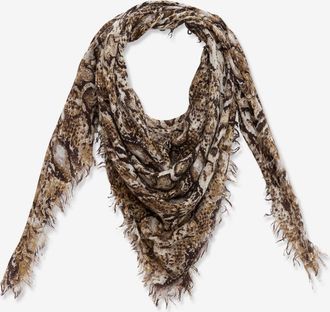 Isabel Marant &Eacute;charpe Alecia - Femme - Naturel - Isabel Marant