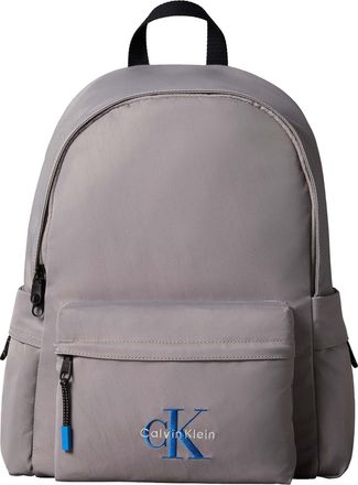 Calvin Klein Herren Bold Round Backpack Lv04d3114g Rucksack, Grey (Cloudburst)