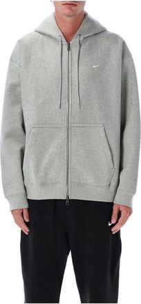 Nike Sweat &agrave; capuche zipp&eacute; Sportswear Club Fleece - Homme - Sport - Gris - Taille: XL