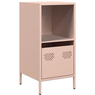 vidaXL Sideboard Rosa 35x39x73,5 cm Kaltgewalzter Stahl - Vidaxl