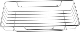 BESPORTBLE Edelstahl Wandhängender Duschkorb Badezimmerablage mit Haken Rostfrei Große Wandhalterung für Bad und Wc Kratzfest Stabiler Organizer zur Aufbewahrung