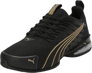 Puma Puma Chaussures de course Voltaic Evo pour femme, Noir-Or, 39 EU