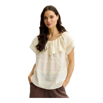In Front IN Front, Femme, Blouses et Chemises, Beige, Taille: 46 FR Blouses