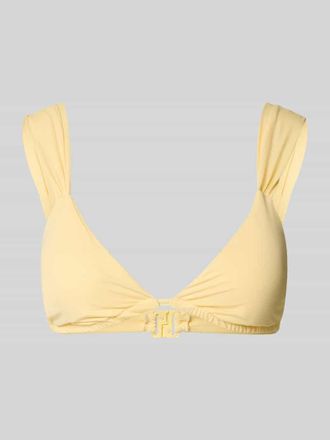 Neo Noir Bikini-Oberteil mit breiten Tr&auml;gern Modell ZADIE SOLID