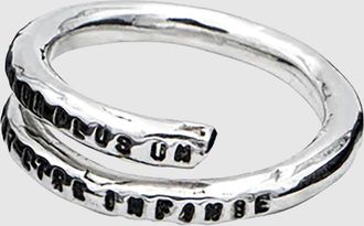 Serge Thoraval Bague Spirale Infini Argent