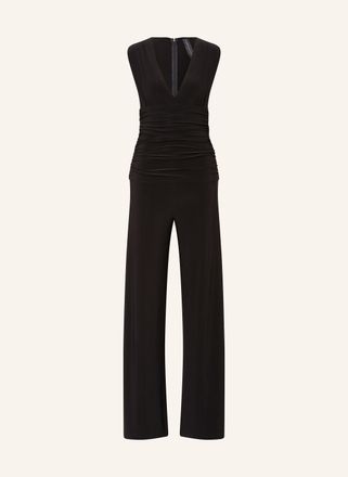 Norma Kamali Norma Kamali Jersey-Jumpsuit schwarz