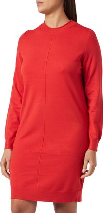 s.Oliver Damen 2137664 Strickkkleid, 3074 rot, 42