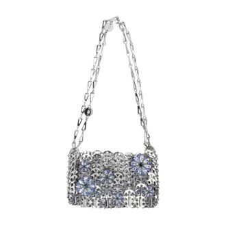 Paco Rabanne Femme, Sacs, Gris, Taille: ONE Size 1969 Nano Bag