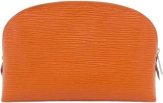 Louis Vuitton Pre-owned Pouch - Femme - Pre-owned - Orange - Taille: ONE Size