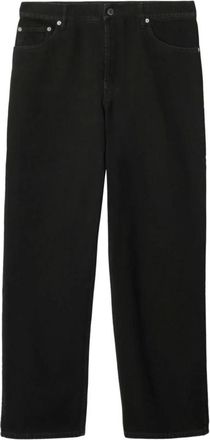 Burberry Gerade geschnittene Hose - - Trousers - Herren - Schwarzk - W32