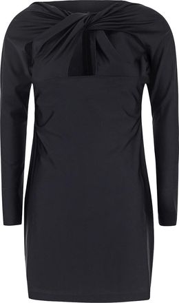 Coperni Knielanges Kleid - Schwarz