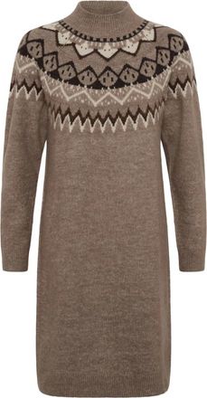 Cream Strickkleid - - Dresses - Damen - Braun - L