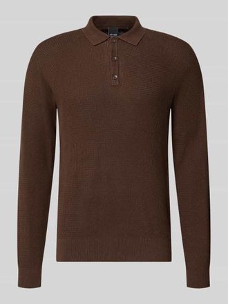 Only & Sons Poloshirt mit Strickstruktur