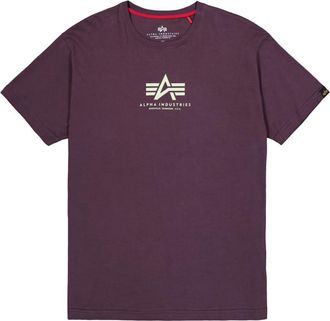 Alpha Industries Alpha Industries Herren Basic ML T-Shirt, Plum, XXL