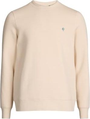 Faguo Sweatshirt droit Donzy en coton m&eacute;lang&eacute;