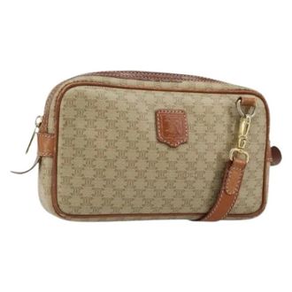 Celine Sac bandouli&egrave;re vintage Pre-owned - Femme - Pre-owned - Beige - Taille: ONE Size