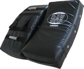 Bay HOOOK 72x37x16 cm doppelschichtiges Schlagpolster, GROSS, Schlagkissen, Trittkissen, Kickpolster, Pratze Pratzen Bodyshield Kickboxen Thaiboxen Muay T