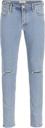 Jack & Jones Jjiglenn Jjoriginal MF 762, Bleu Denim, 30W x 32L Hommes