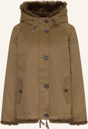 Milestone Parka Mstassia Mit Kunstfell gruen