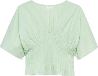 Alchemist Femme, Blouses et Chemises, Vert, Taille: 42 FR Pien Top