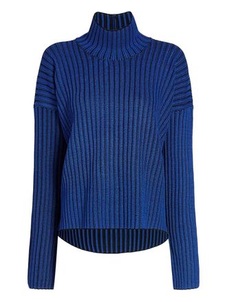 Proenza Schouler Elysia Pullover mit Streifen - Blau