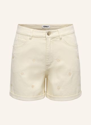Only Jeansshorts weiss