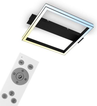 Briloner led Deckenleuchte, schwarz, LED/26W