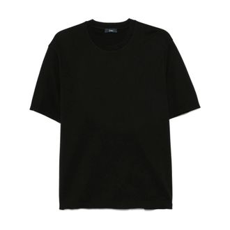 Herno Homme, Tops, Noir, Taille: XL T-shirt Portogallo