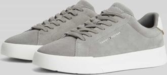 Tommy Hilfiger Sneaker aus echtem Leder mit Label-Schriftzug