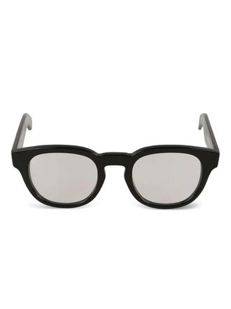 K&agrave;dor Brille mit rundem Gestell - Schwarz