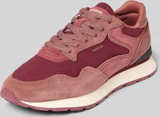 Hoff Sneaker aus Leder-Mix mit Logo-Detail Modell City