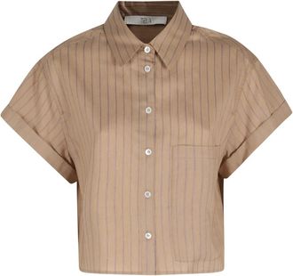 Tela Femme, Blouses et Chemises, Brun, Taille: 40 FR Rocky Shirt