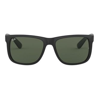 Ray-Ban Femme, Accessoires, Noir, Taille: 55 MM Lunettes de soleil classiques avec verres verts