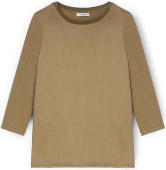 Motivi Femme, Tops, Vert, Taille: 40 FR T-shirt Basique Bimat&eacute;riel