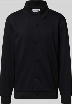 Lindbergh Sweatjacke mit Kentkragen