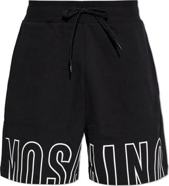 Moschino Logo-Print Shorts - - Shorts - Herren - Schwarzk - XL