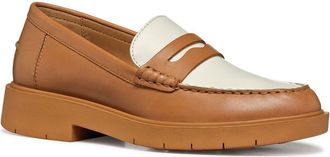 Geox Damen D SPHERICA EC1 A Loafer, Camel/Lt Sand, 37.5 EU